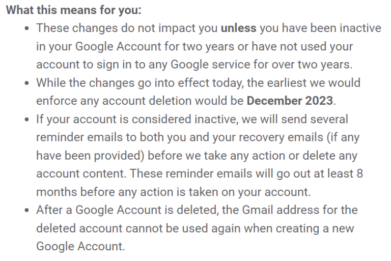 How to Keep Your Google Account Active and Avoid Data Deletion | Pep ...