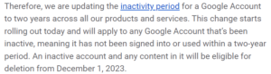 How to Keep Your Google Account Active and Avoid Data Deletion | Pep ...