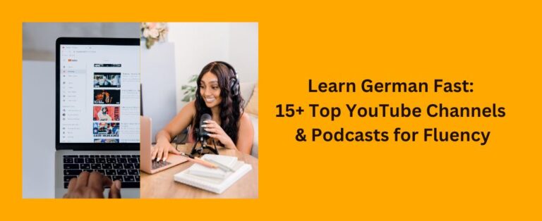 15+ Top YouTube Channels and Podcasts for Learning German | Pep Talk Radio